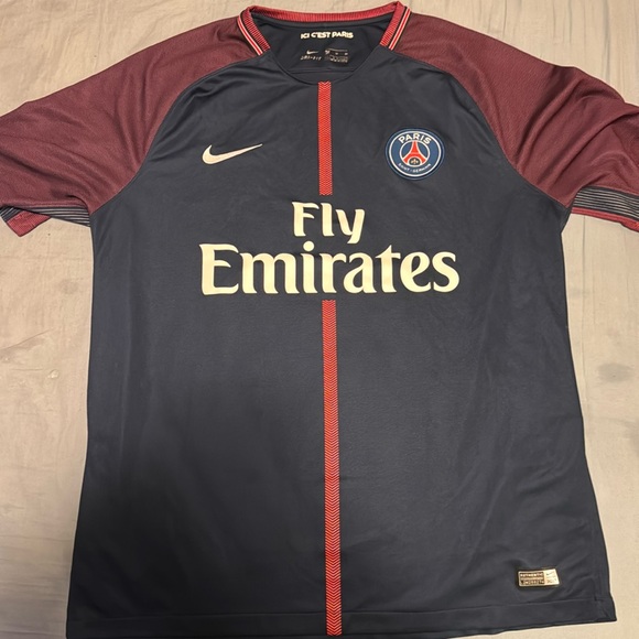 Nike | Shirts | Rare Neymar Jr Psg Jersey Number Not Faded At All ...